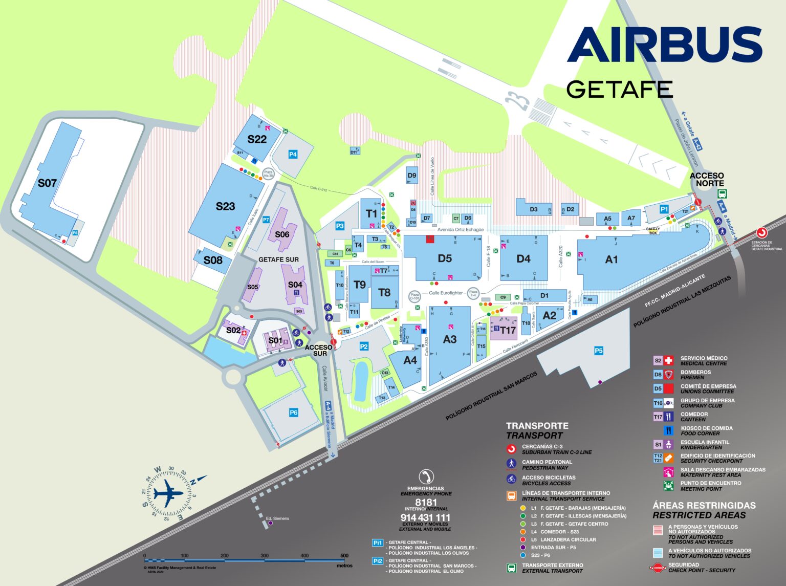 Planos Factorías. - Airbus